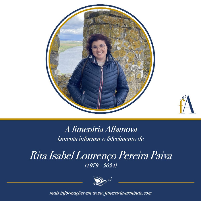 Rita Isabel Lourenço Pereira Paiva :: Funerária Armindo em Setúbal